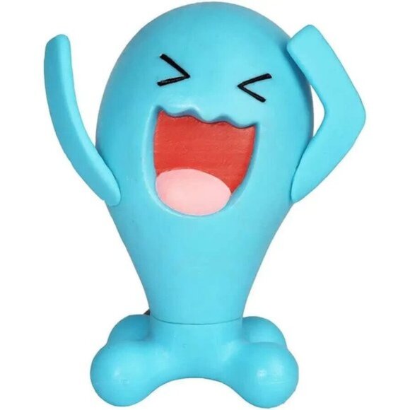Wicked Cool Toys | Toys | Pokemon Wobbuffet Battle Figure 275 Inch ...